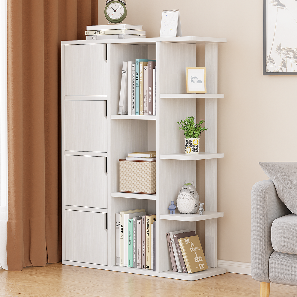 11-Shelf Marvel Organizer Bookcase Storage Display Shelf Cabinet (Whit