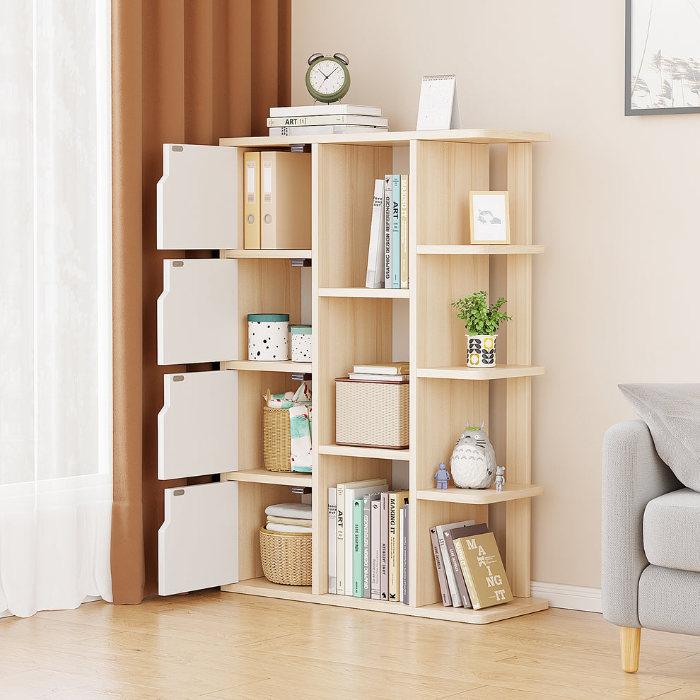 11-Shelf Marvel Organizer Bookcase Storage Display Shelf Cabinet (Whit