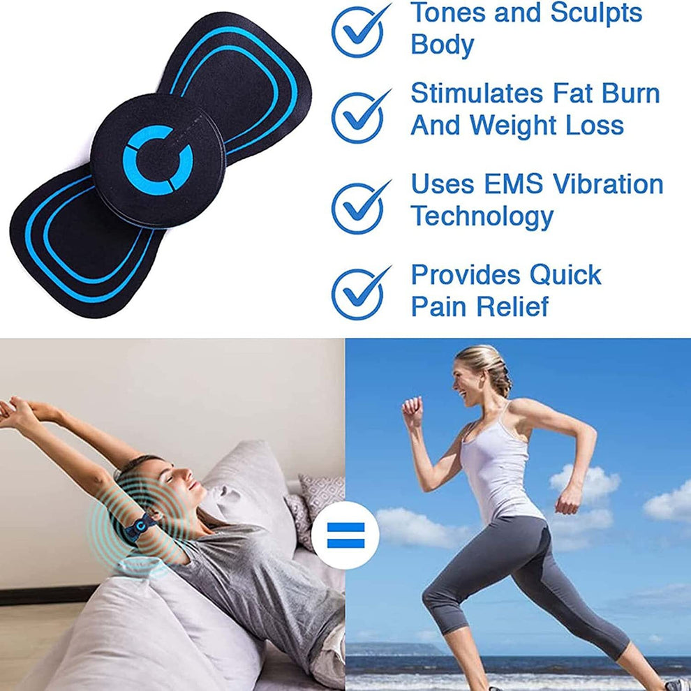 EMS Neck Massager Electromagnetic Wave Tens Cervical Vertebrae Pain Re